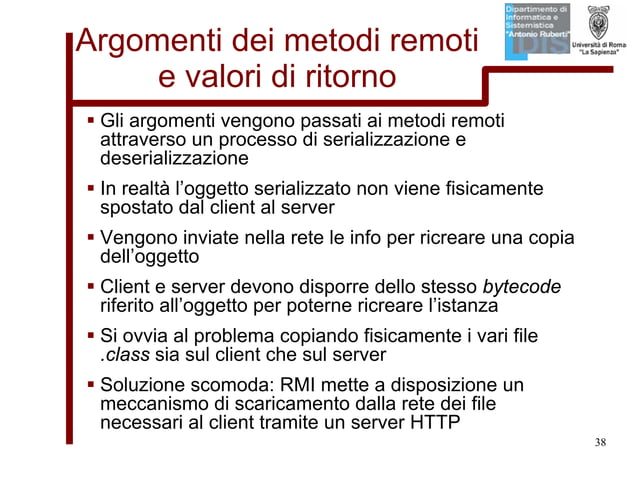 Tutorial Su Java Rmi Ppt