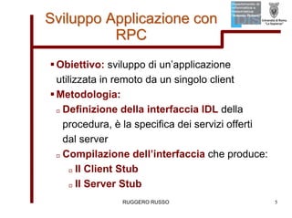 Tutorial su Java RMI | PDF | Programming Languages | Computing