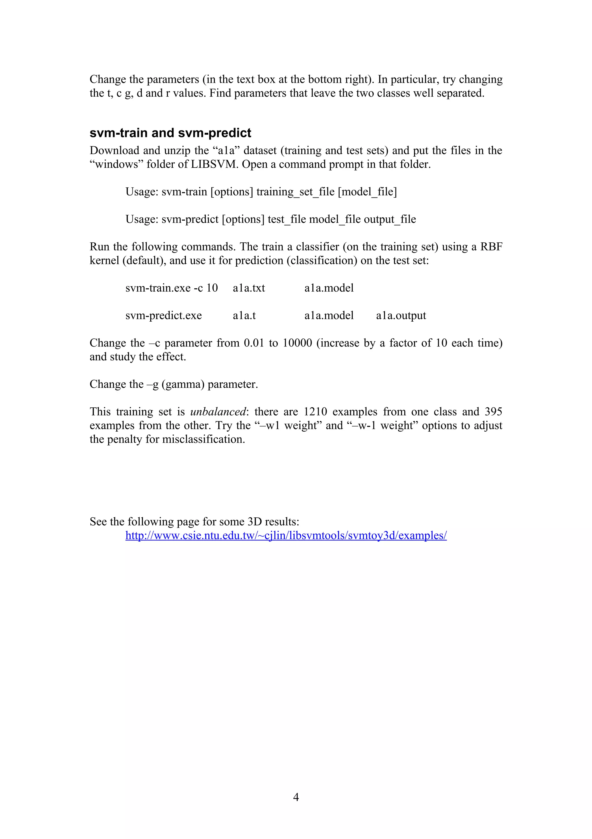 Tutorial - Support vector machines | DOC