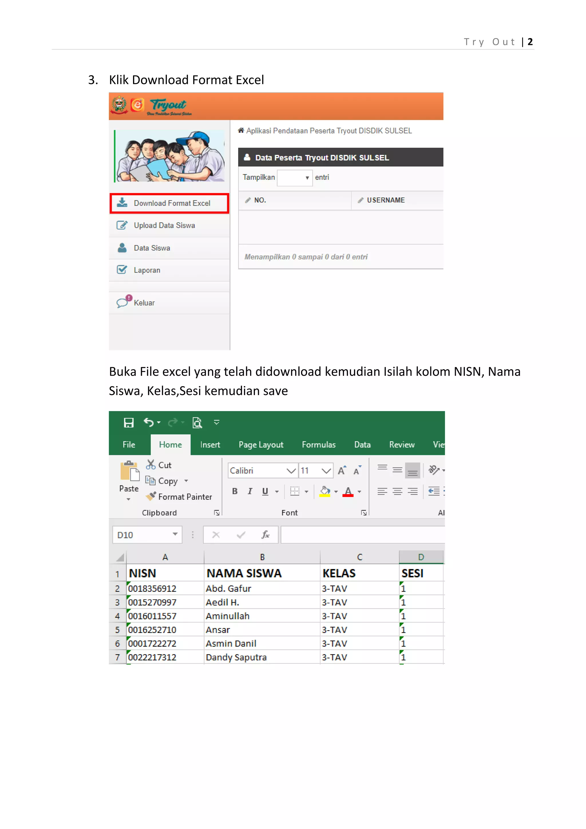 Tutorial try-out-disdik-propinsi | PDF