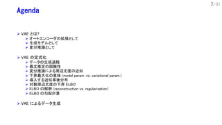 Variational Autoencoder (VAE) 解説 | PDF