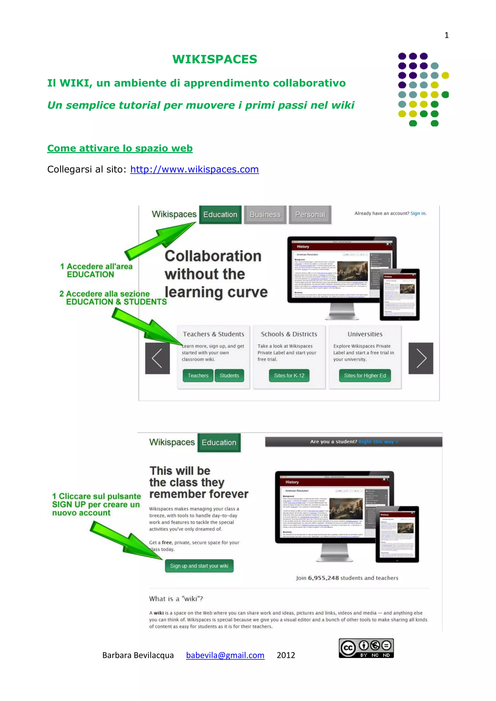 Tutorial wiki bevilacqua | PDF