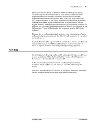 Tutorial_01_Quick_Start.pdf | Geology | Science