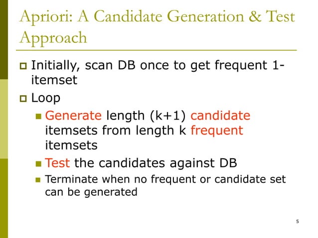 Tutorial On Frequent Pattern Mining Approach Ppt 6721