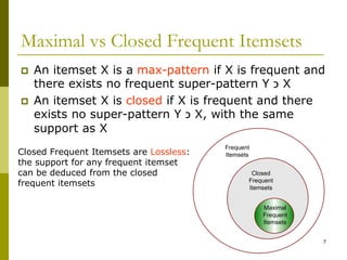 Tutorial on Frequent Pattern Mining Approach | PPT