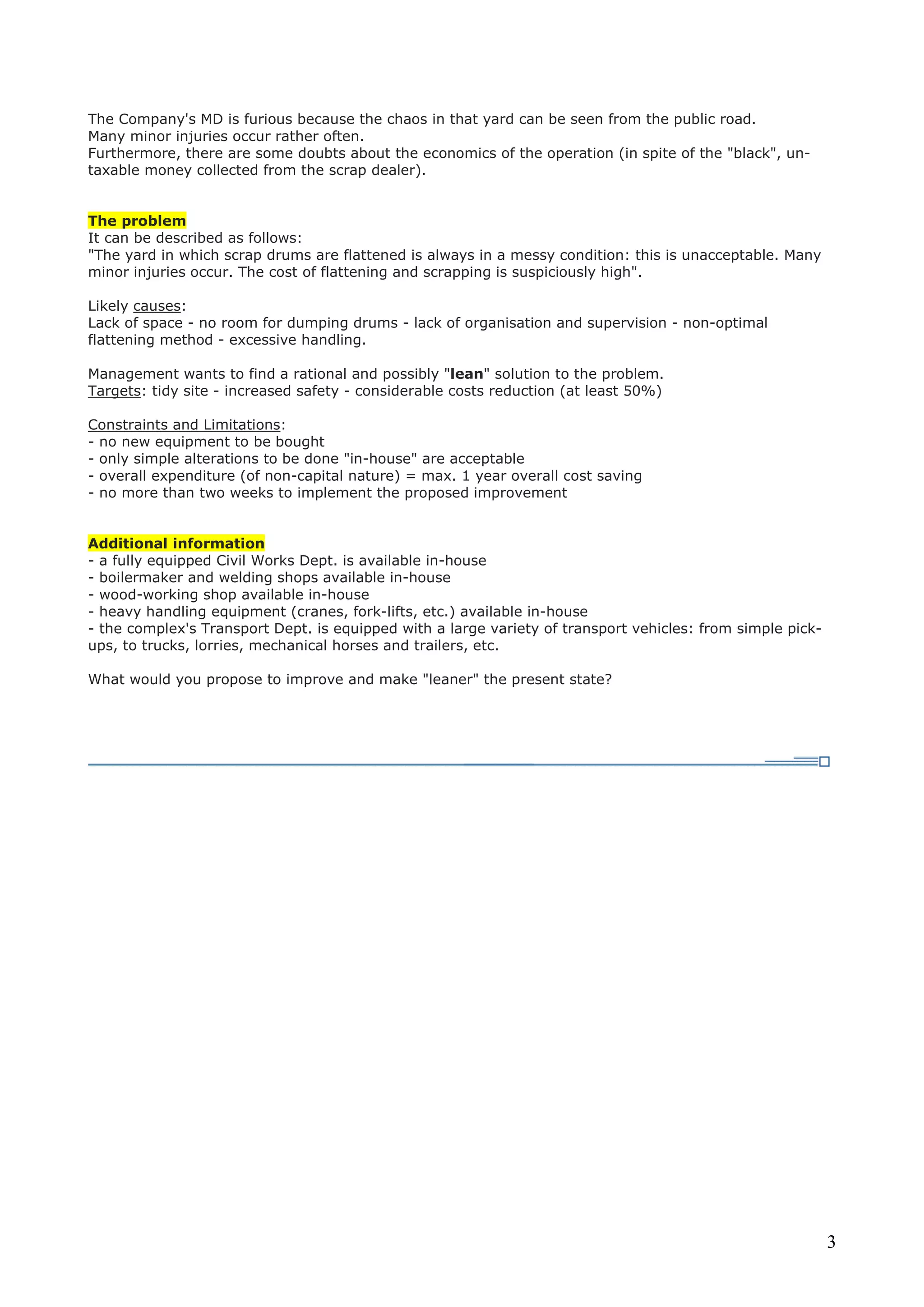 Tutorial06: Deploying lean principles in non-manufacturing operations ...