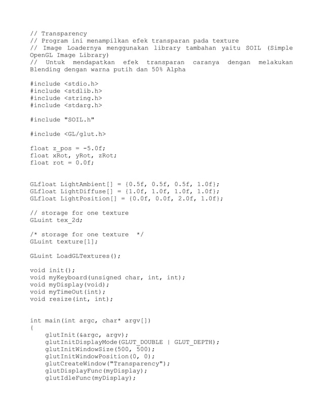 Open GL Tutorial07 | PDF