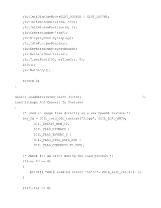 Open GL Tutorial08 | PDF