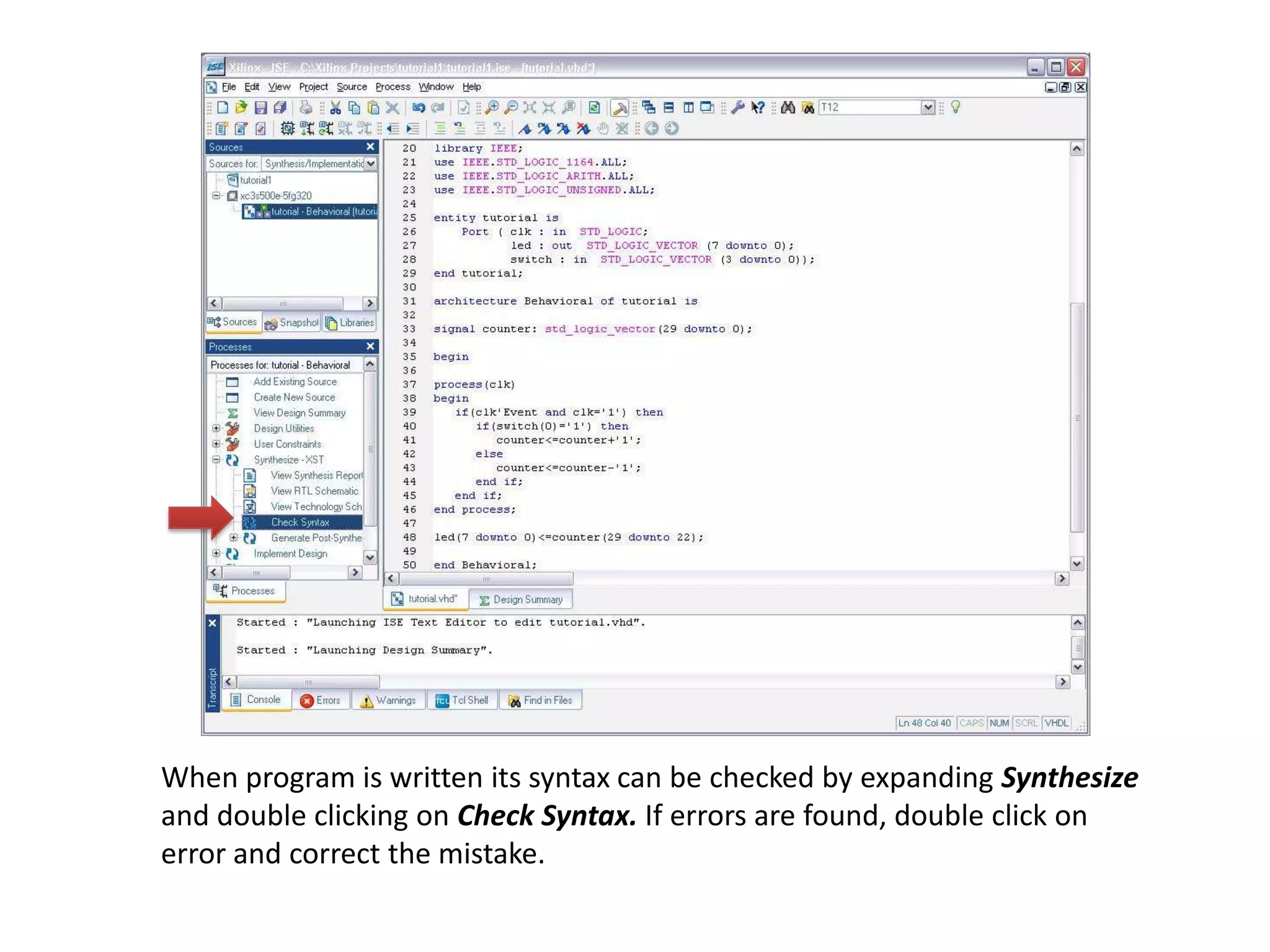 Xilinx Ise Introduction Tutorial 1 Ppt