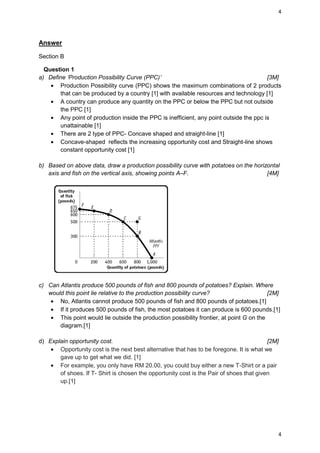 Microeconomics (Tutorial 1) | PDF | Economy | Business and Finance