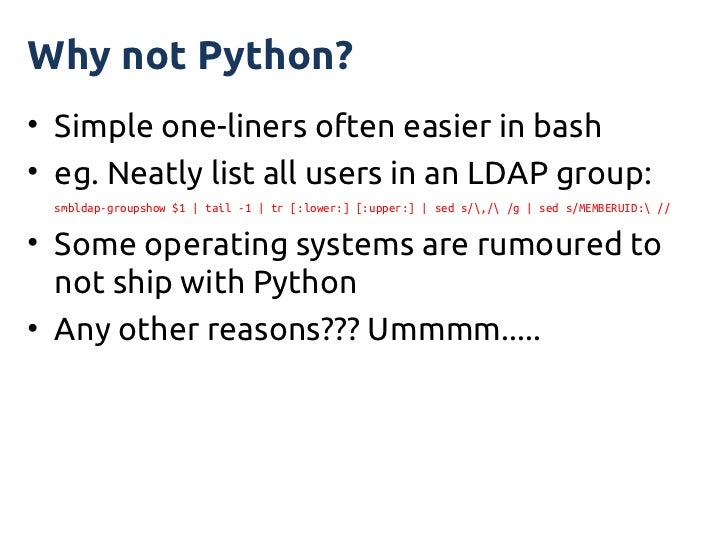 How to write a well-behaved Python command line application