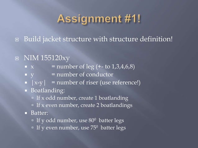 Tutorial #1 - SACS Basic | PPTX | Technology & Computing