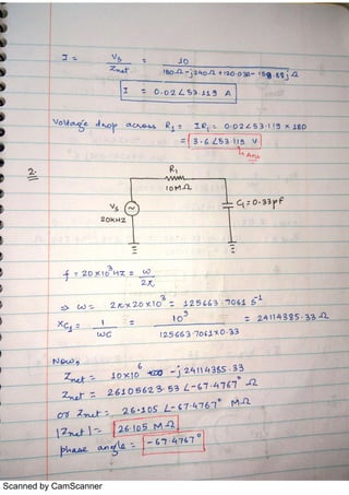 Basic Electronics Tutorial 1 Solution | PDF