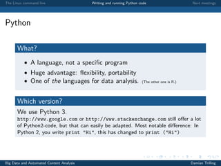 BDACA - Tutorial1 | PPT