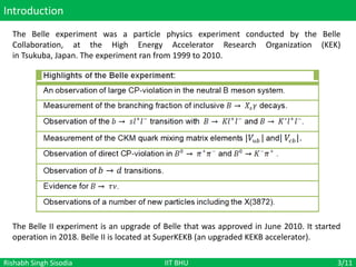 Belle II Detector | PPTX