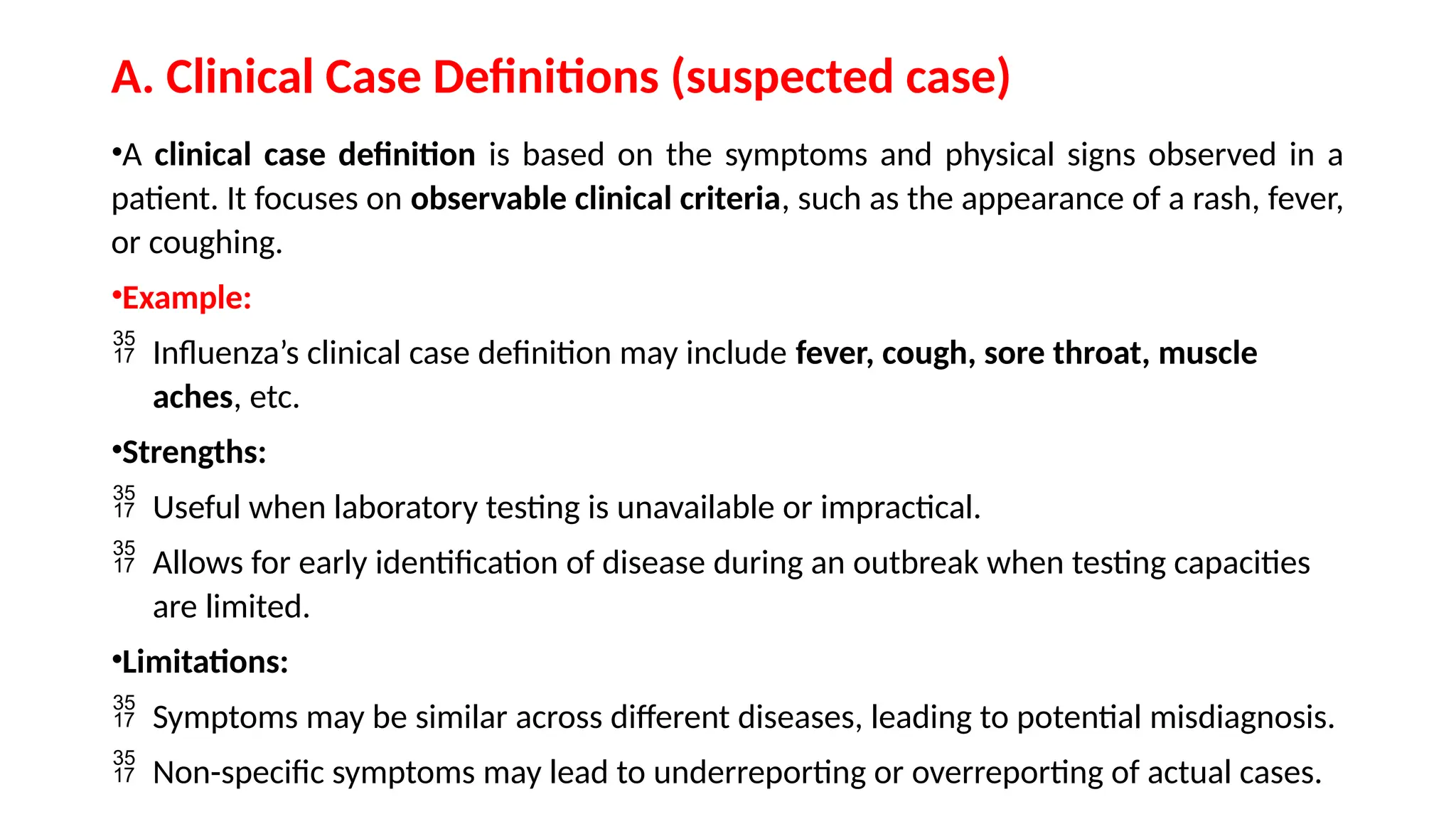 Tutorial 1.pptx case definition in outbreak investigation | PPTX