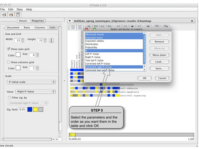 Tutorial 1.6 - Export heatmap image and table results | PDF | Science