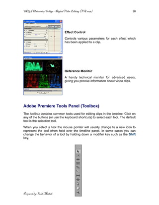 Tutorial 1 adobe premier pro | PDF