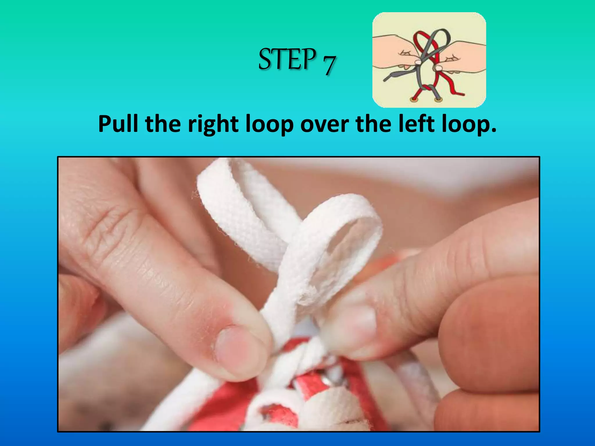 How to lace your shoes (ppt) | PPTX