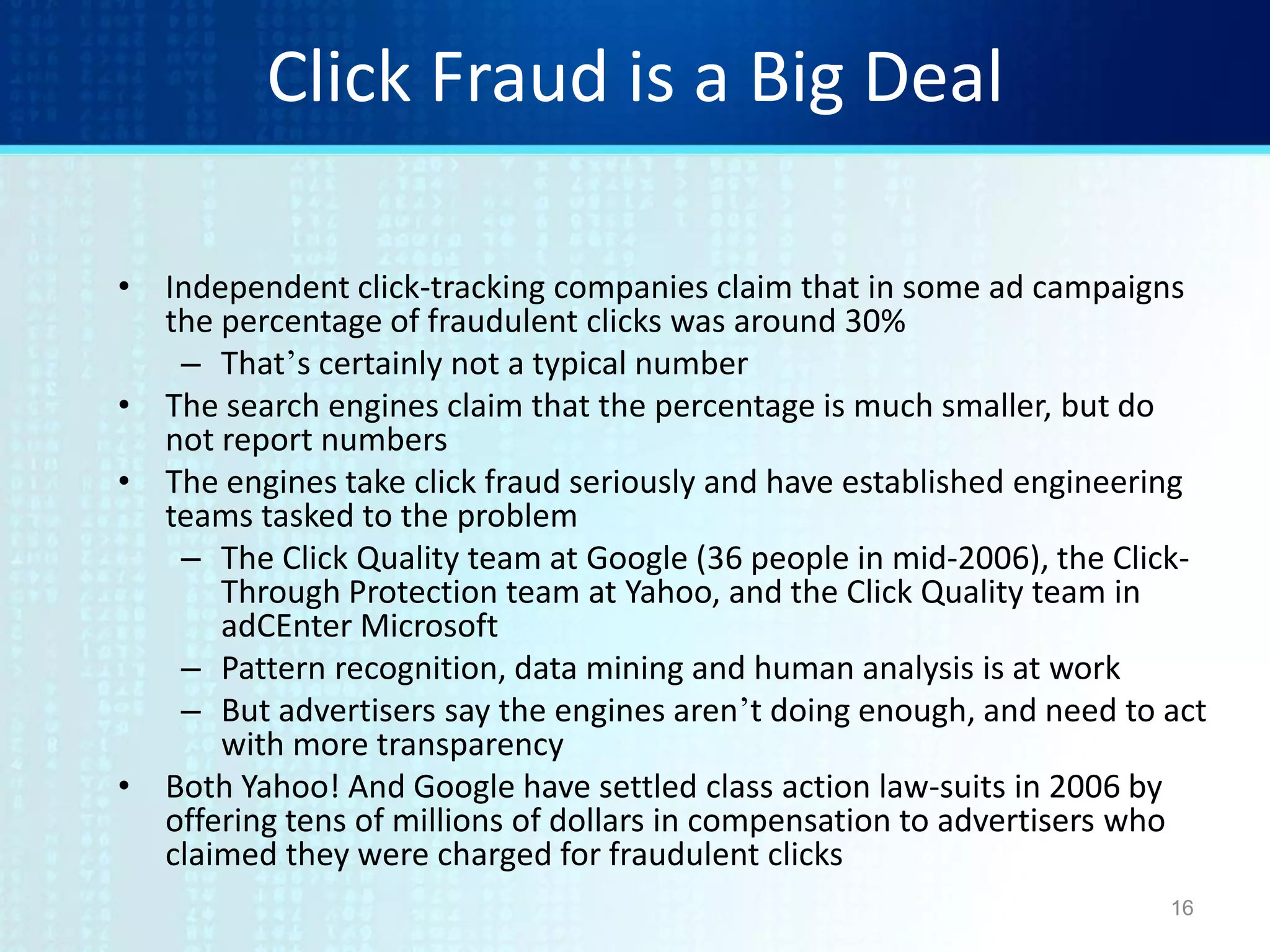 Tutorial 10 (computational advertising) | PDF