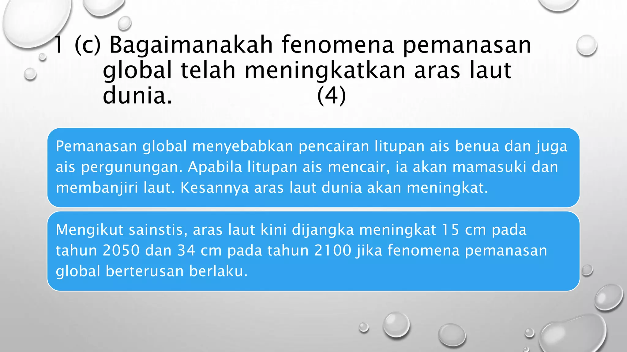 SISTEM ATMOSFERA DAN MANUSIA - PERUBAHAN IKLIM (PEMANASAN GLOBAL) | PPTX