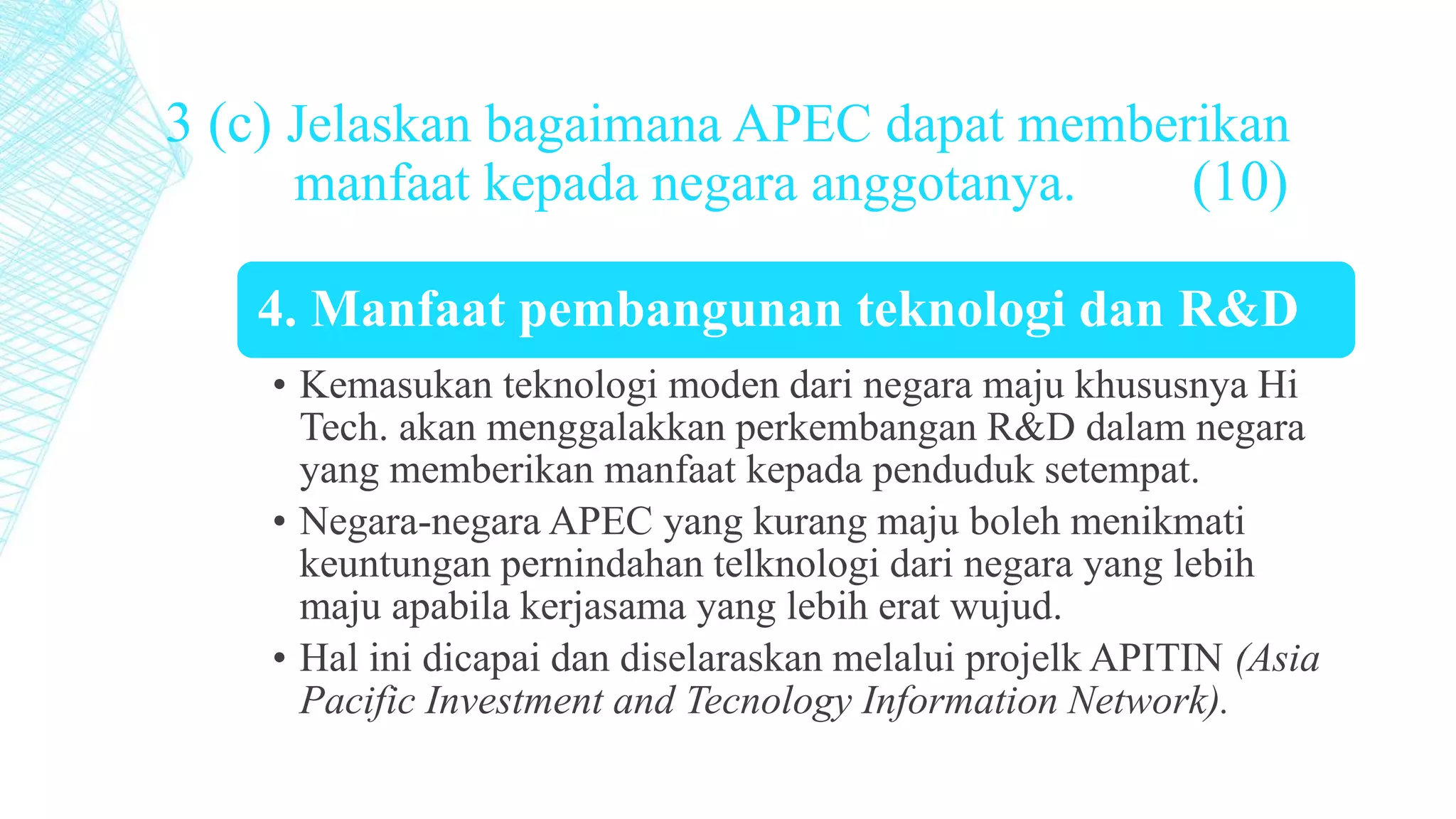 KERJASAMA SERANTAU - APEC DAN ASEAN | PPTX