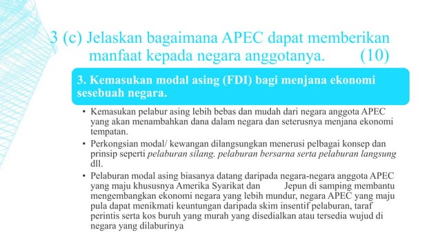 KERJASAMA SERANTAU - APEC DAN ASEAN | PPTX