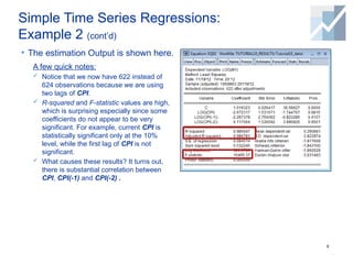 Basics of Time Series using Eviews_10.pptx