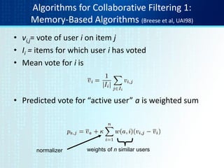 Tutorial 14 (collaborative filtering) | PPT