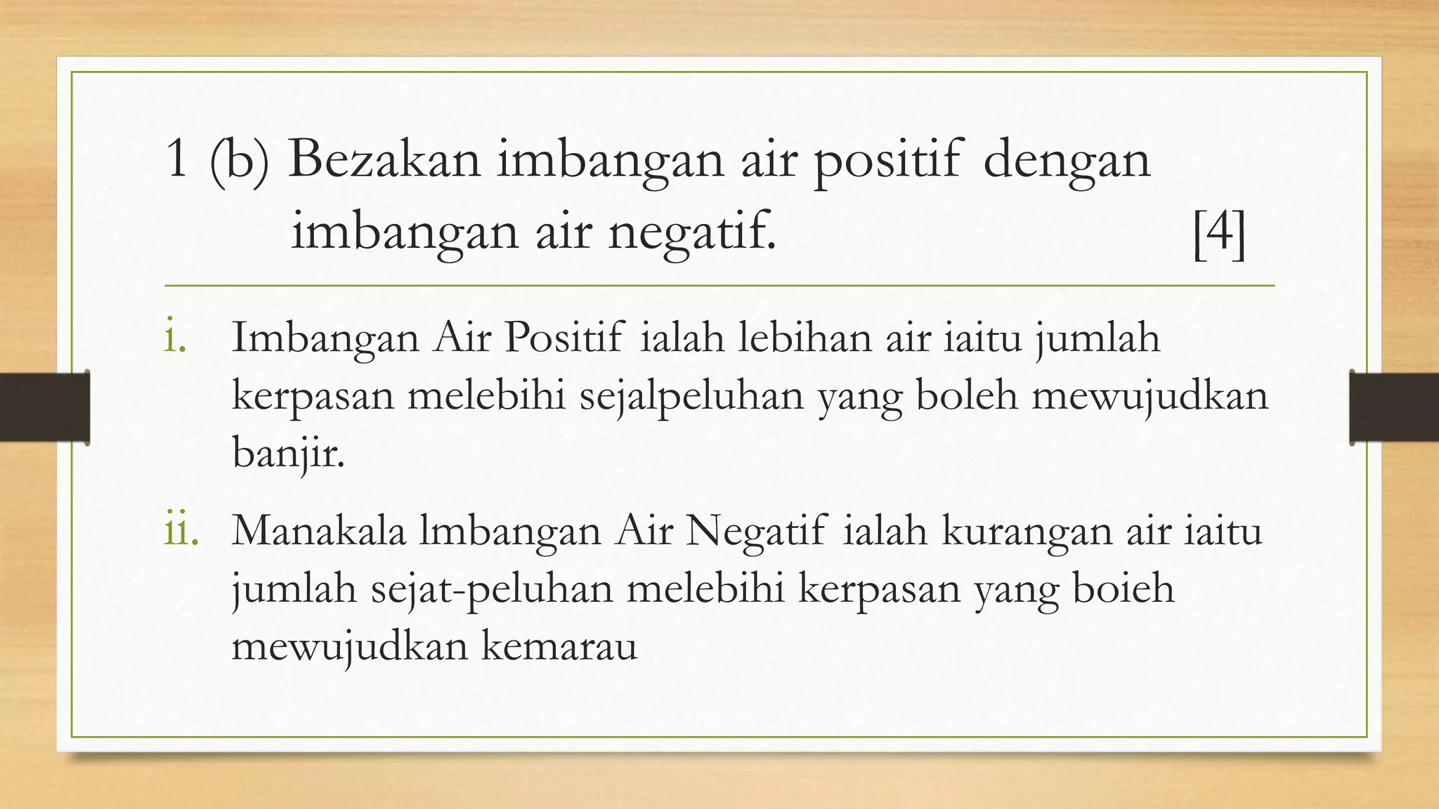 IMBANGAN AIR | PPTX