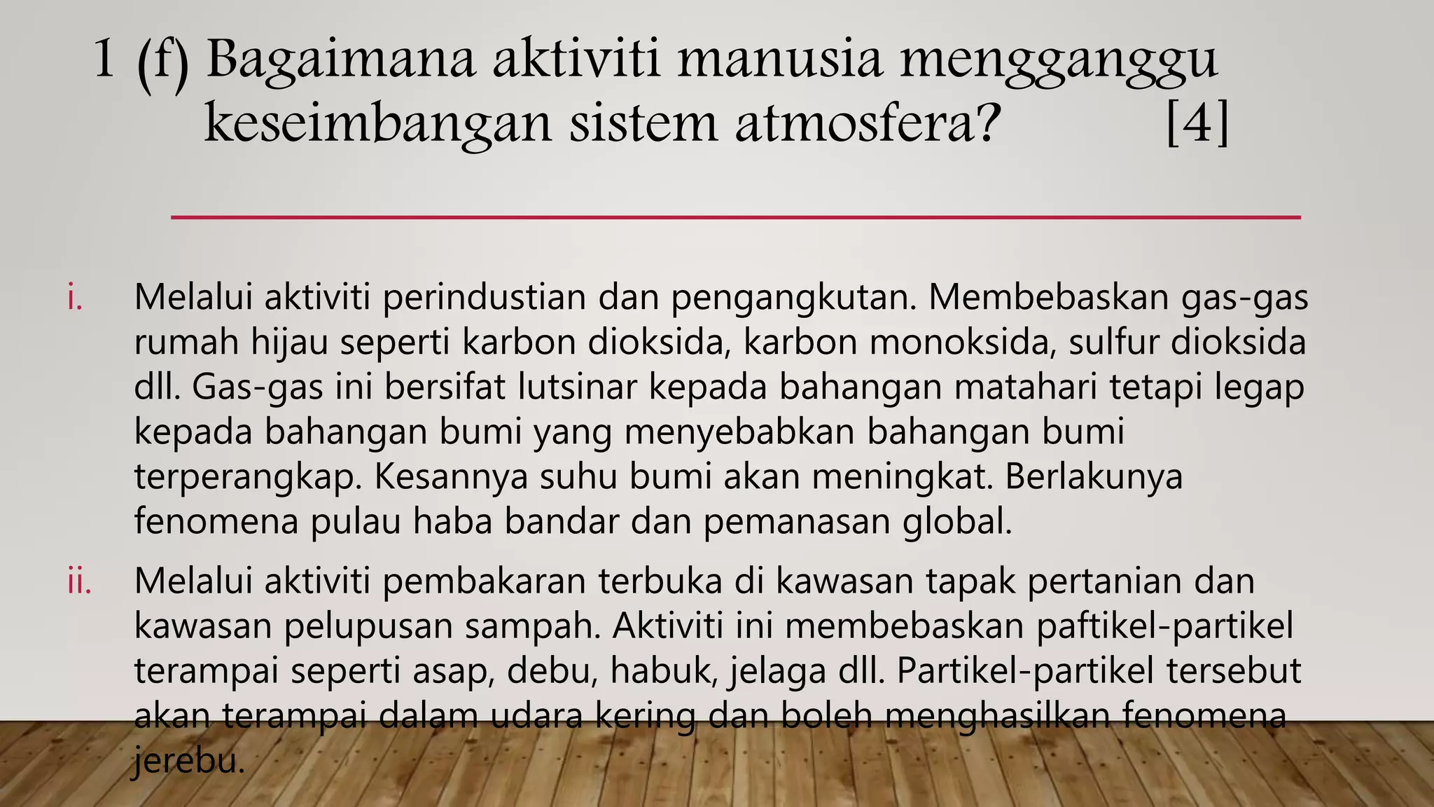STRUKTUR DAN KANDUNGAN ATMOSFERA | PPTX