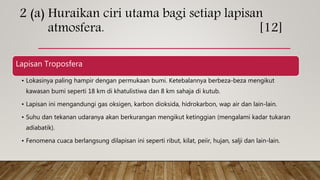 STRUKTUR DAN KANDUNGAN ATMOSFERA | PPTX