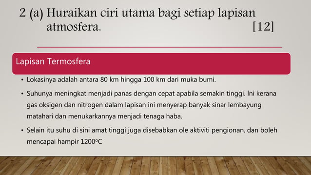 STRUKTUR DAN KANDUNGAN ATMOSFERA | PPTX