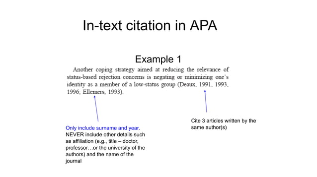Tutorial 1 APA Citation Format.pdf | Educational Assessment | Education