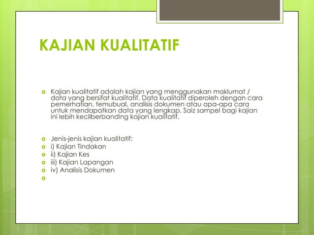 Tutorial 1 kaedah penyelidikan | PPT