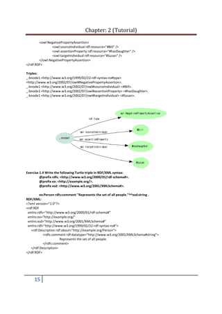 Tutorial for RDF Graphs | PDF