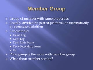 Tutorial #2 - SACS Basic | PPTX