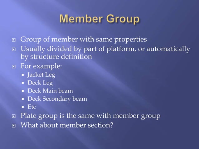 Tutorial #2 - SACS Basic | PPTX | Technology & Computing