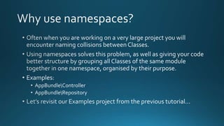 Advanced PHP Concepts - Tutorial 2 of 3 | PPT