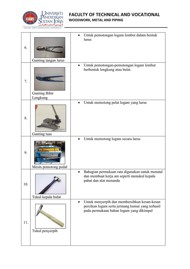 Tutorial 2 (VET3032 KERJA KAYU, LOGAM DAN PAIP) | PDF