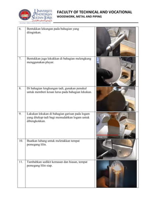 Tutorial 2 (VET3032 KERJA KAYU, LOGAM DAN PAIP) | PDF