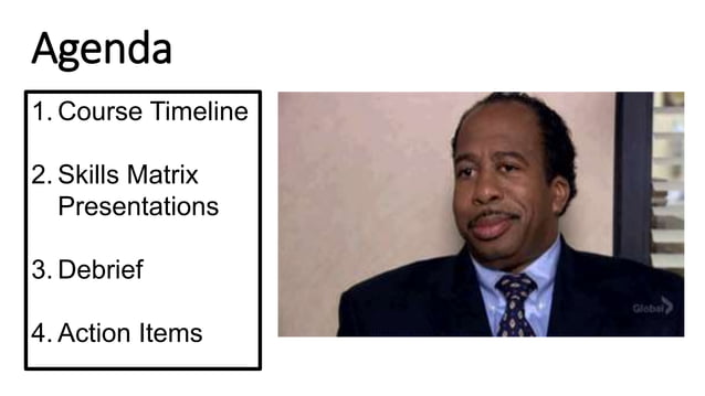 COMM 202 Tutorial 2 - Skills Matrix Presentations | PPT