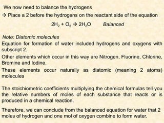 Tutorial 2- Balancing Chemical Equations.ppt