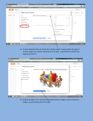Tutorial 2 como insertar imagen desde internet | PDF
