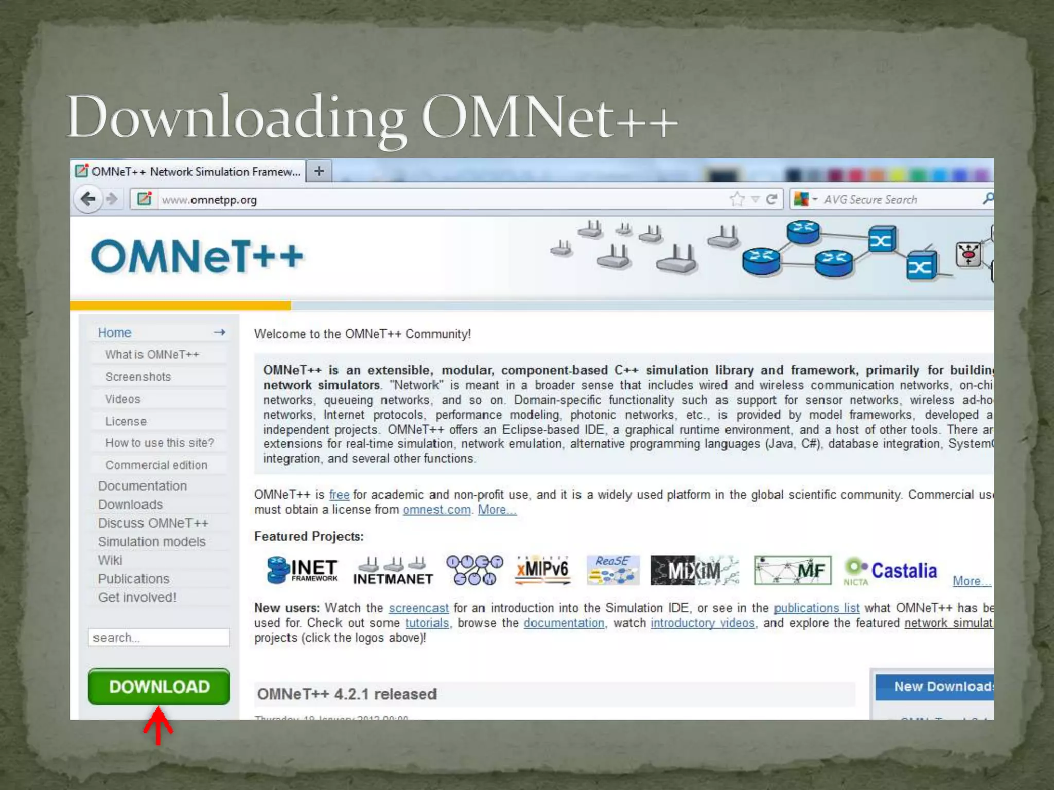 Tutorial 2 downloading and i nstalling omnet++ | PPT
