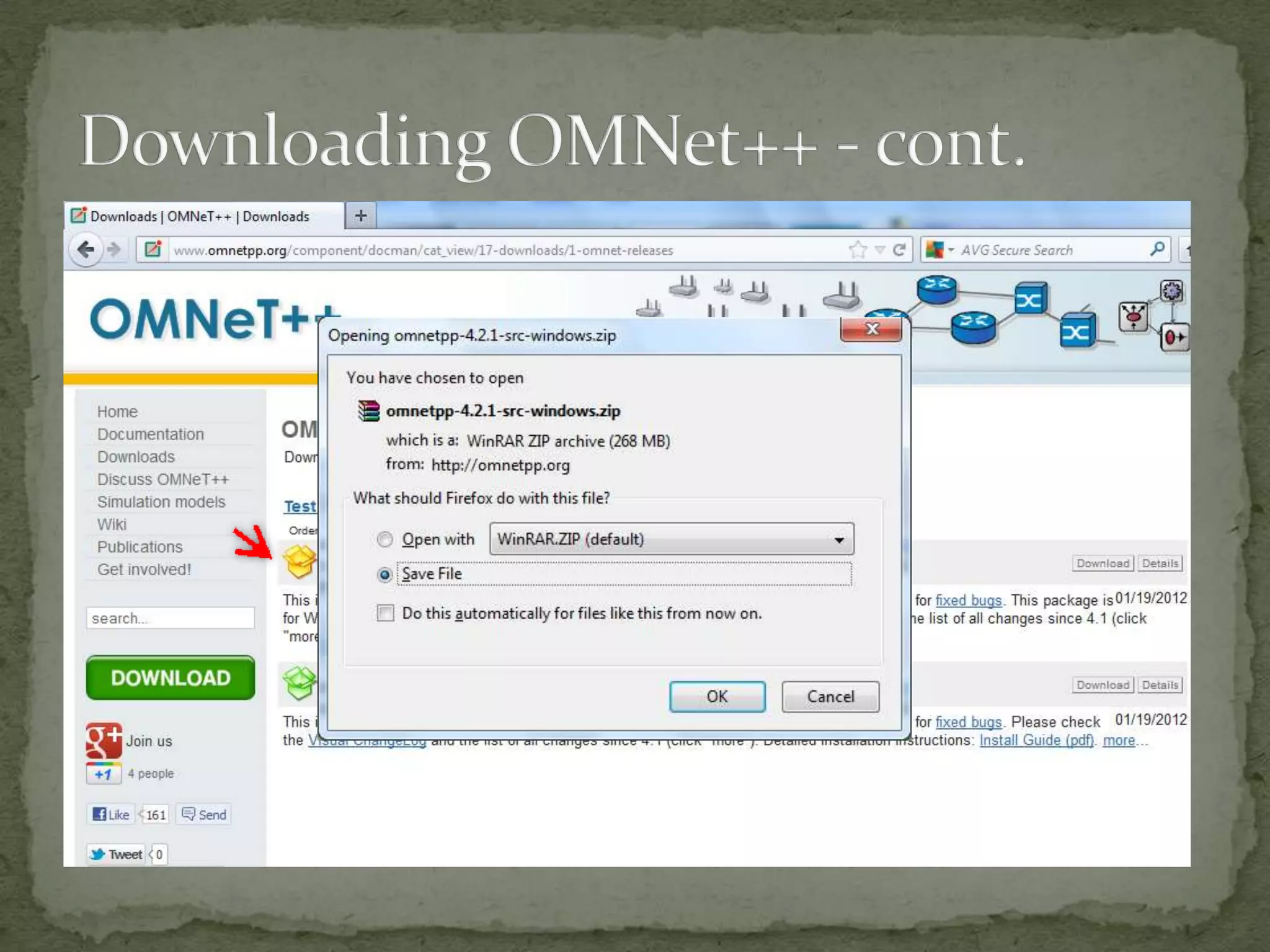 Tutorial 2 downloading and i nstalling omnet++ | PPT