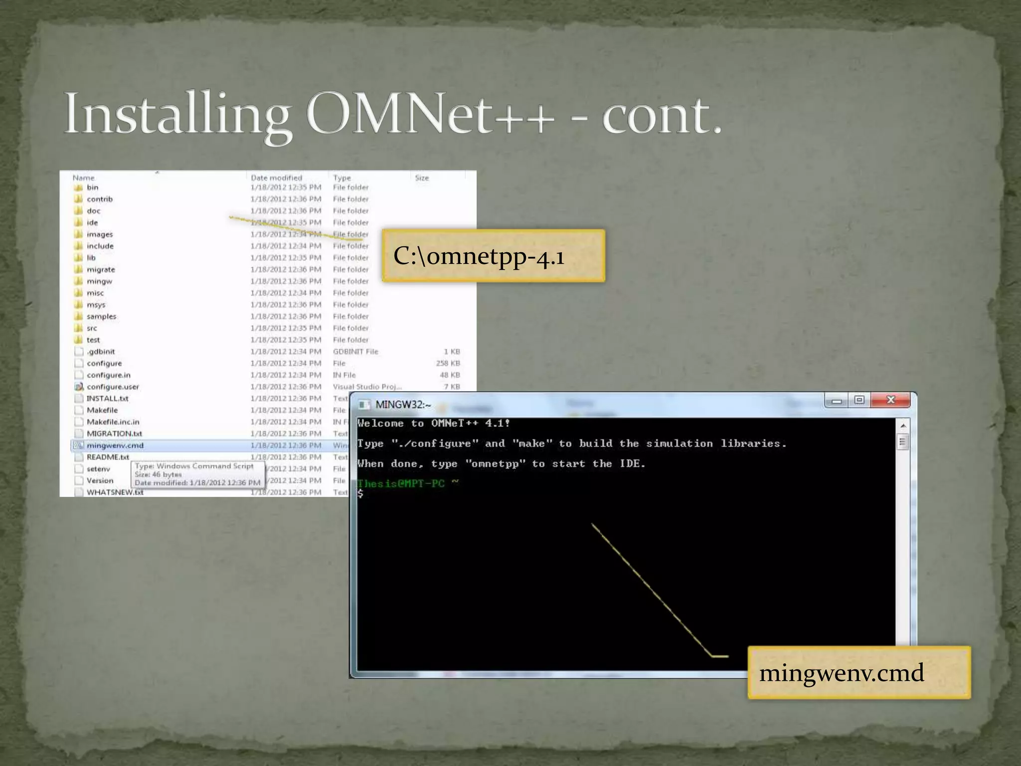 Tutorial 2 downloading and i nstalling omnet++ | PPT