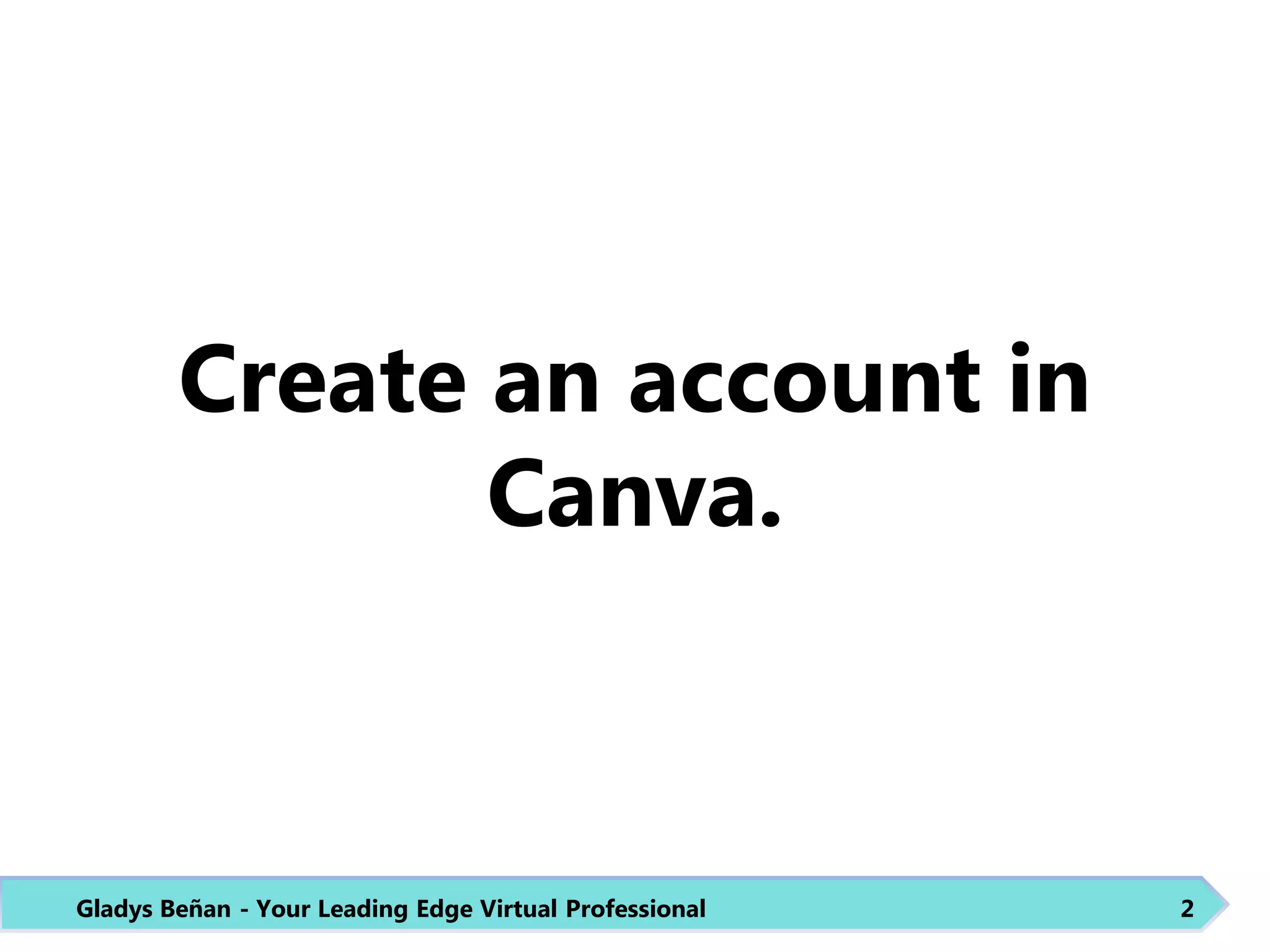 How to Design with Canva | PPT