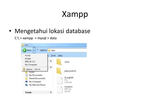 Tutorial sederhana netbeans & xampp | PPTX