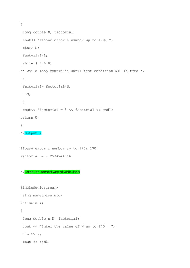 C++ TUTORIAL 2 | PDF